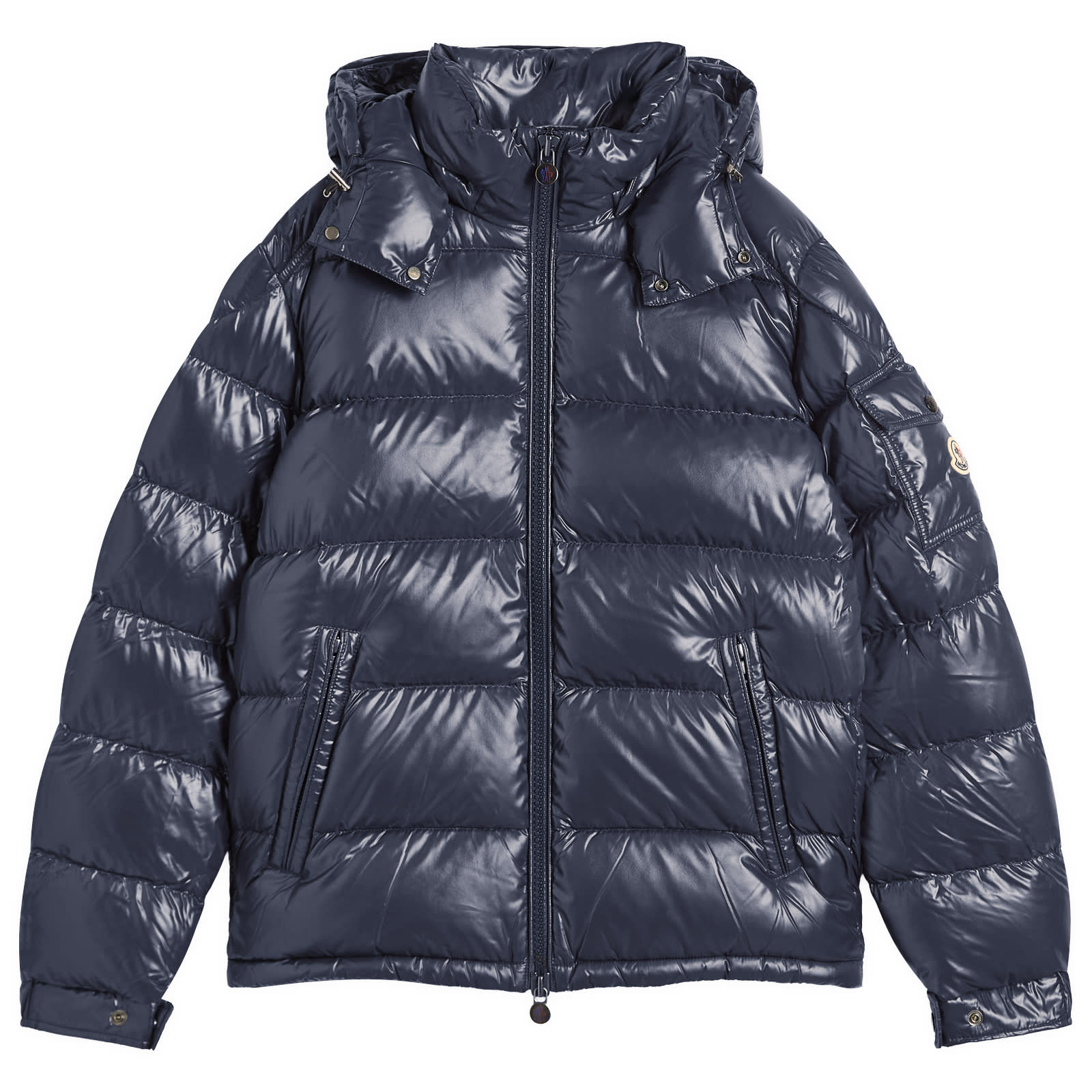 Moncler Maya Down Jacket - Navy | Editorialist