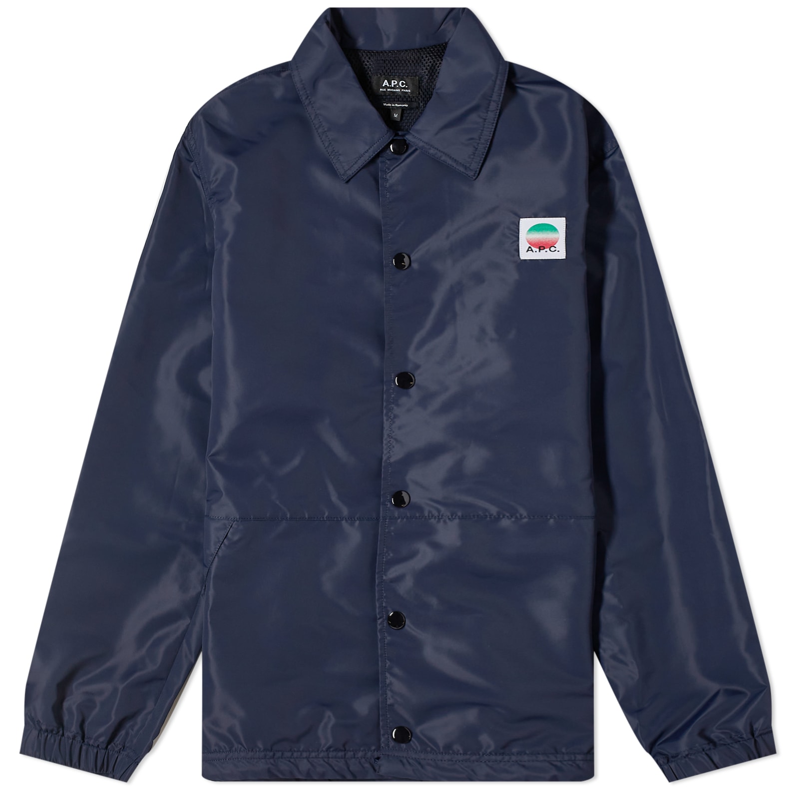 A.P.C. Aleski Coach Jacket In Navy - 55% Off | Editorialist