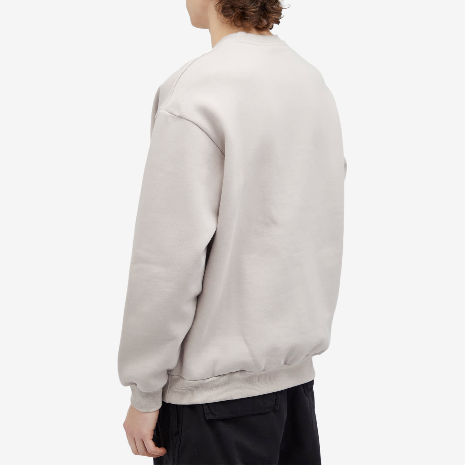 Lo-Fi Stargazer Crew Sweatshirt In Cement - 30% Off | Editorialist