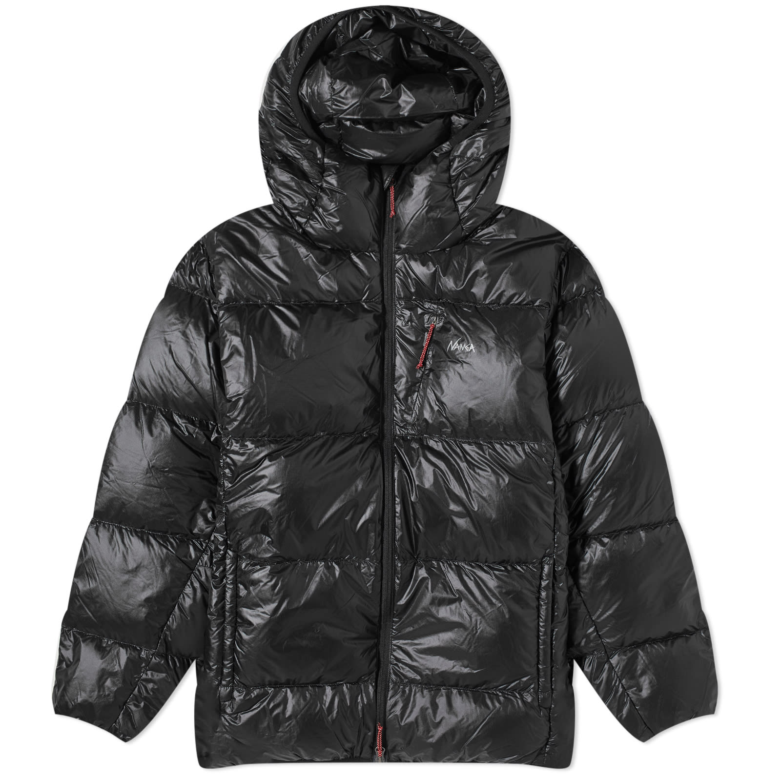 Buy NANGA Mountain Lodge Down Hooded Jacket - Black At 40 Buy NANGA Mountain Lodge Down Hooded Jacket - Black At 40