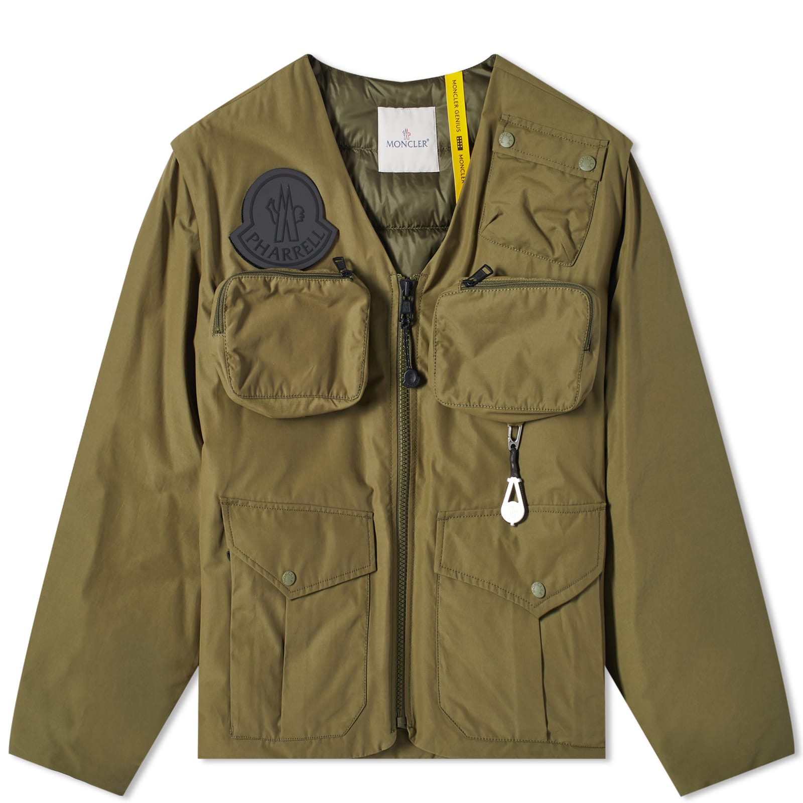 Moncler Genius X Pharrell Williams Maple Jacket - Khaki | Editorialist