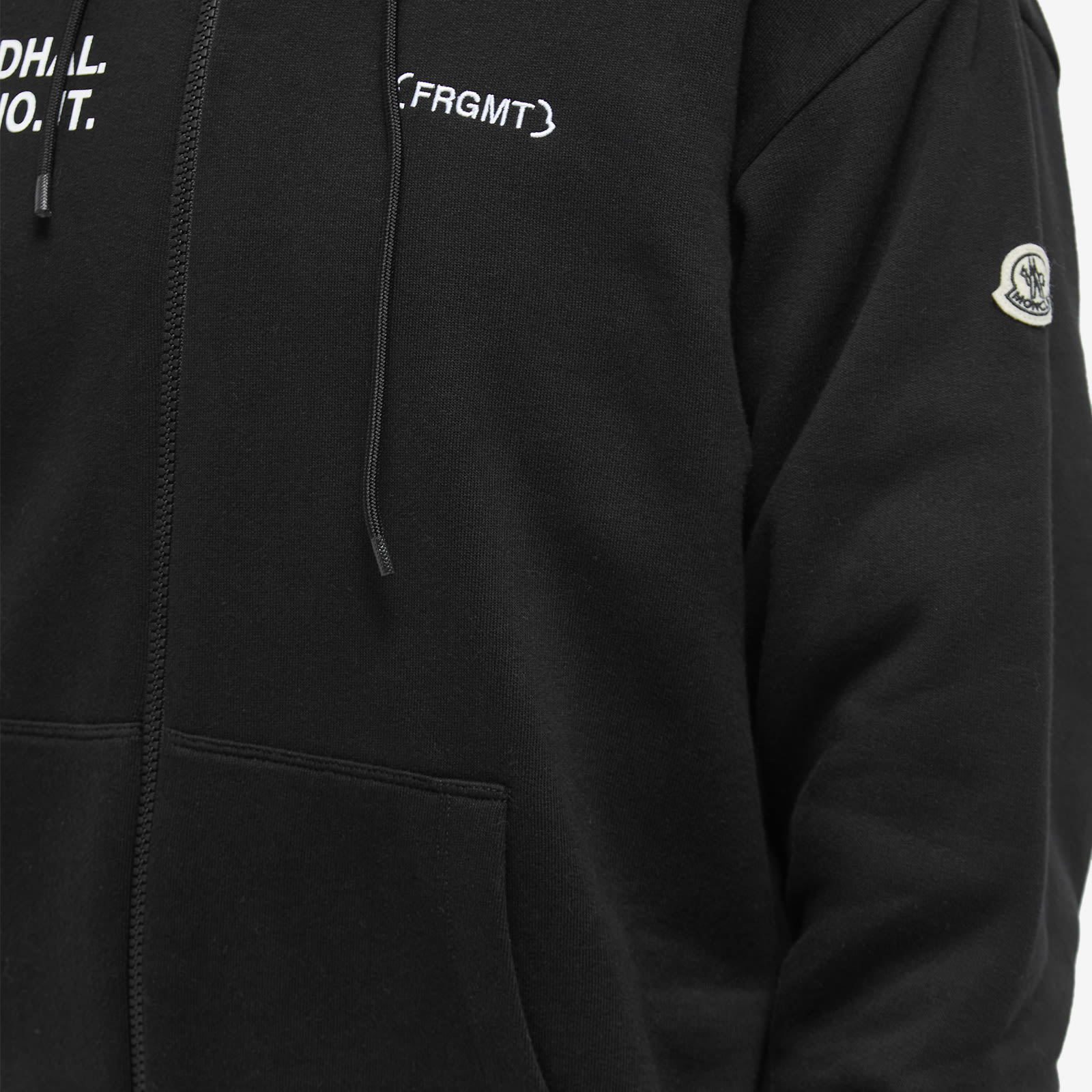 Moncler Genius X Fragment Zip Up Hoody - Black | Editorialist