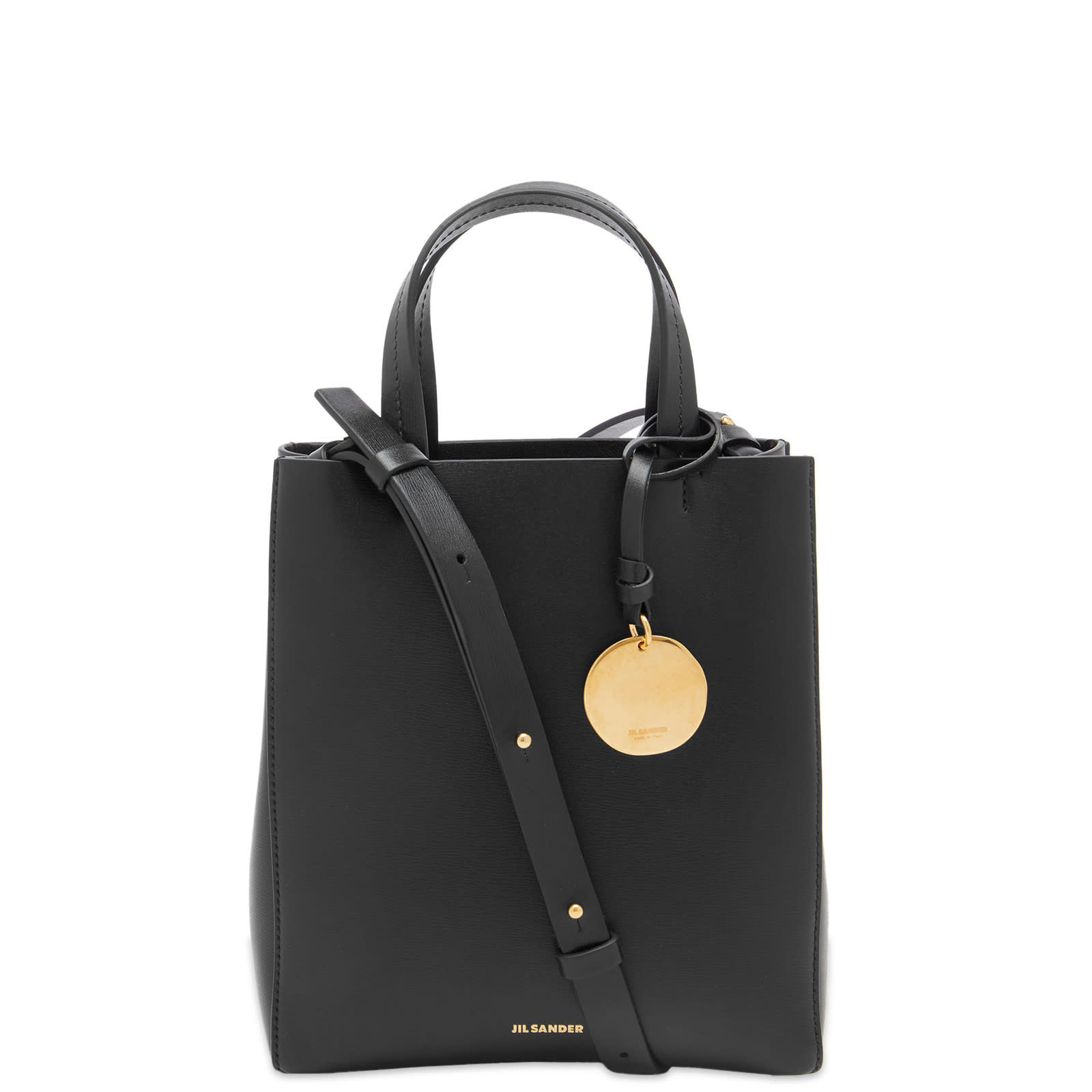Jil Sander Bond Mini Tote In Black - 50% Off | Editorialist