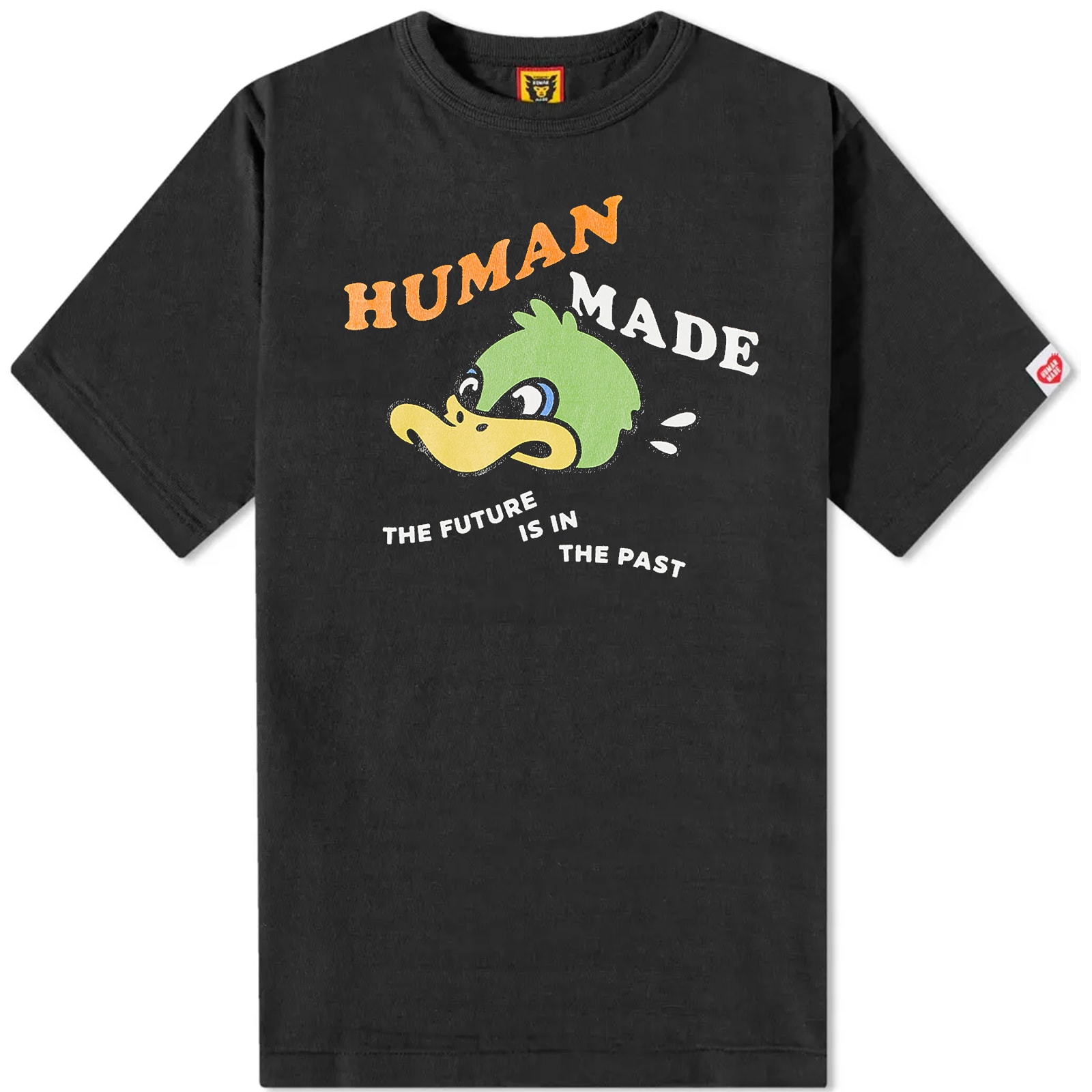 Buy HUMAN MADE Duck T-shirt - Black At 34% Off | Editorialist