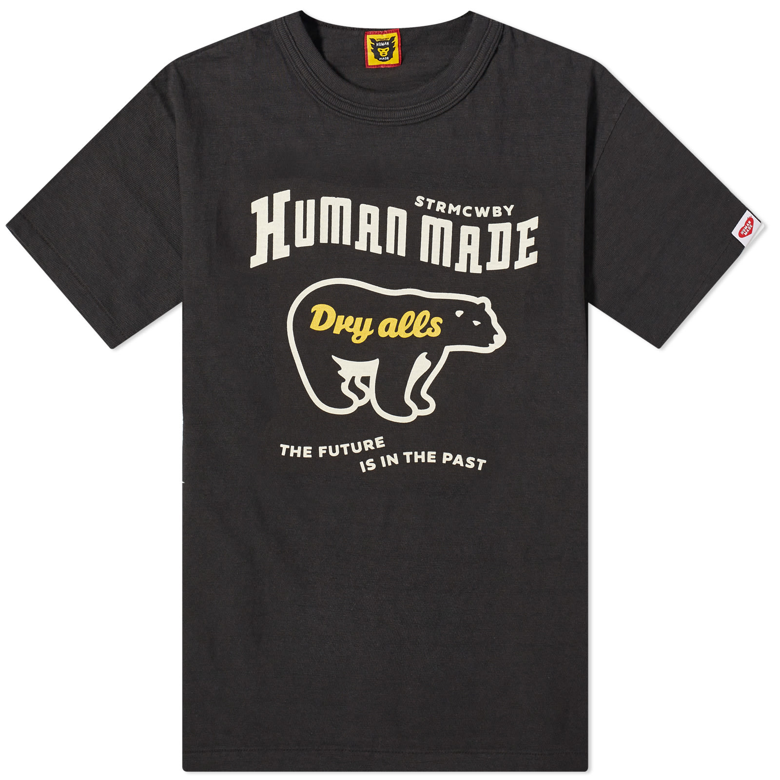 Human Made Polar Bear T-Shirt In Black - 40% Off | Editorialist