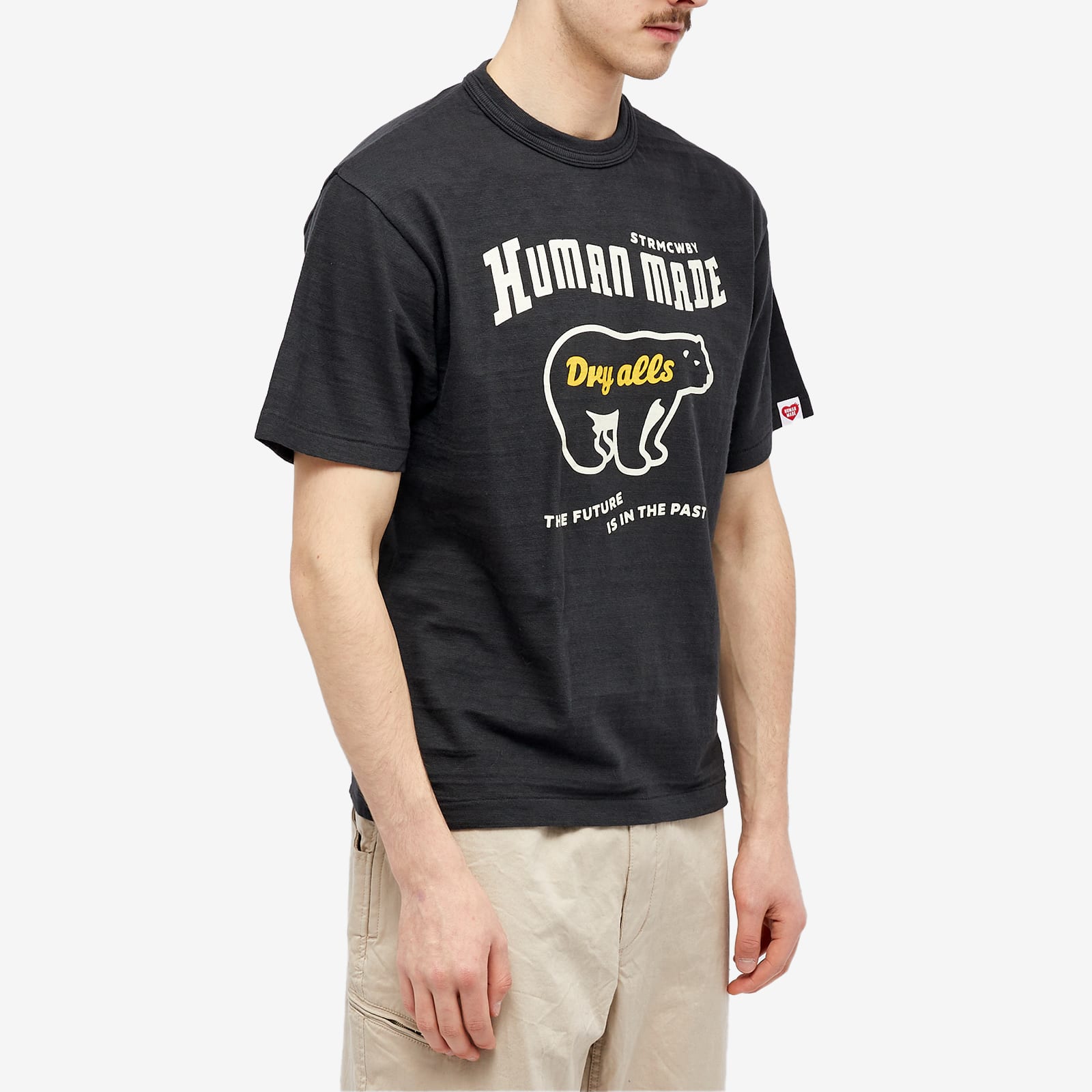 Human Made Polar Bear T-Shirt In Black - 40% Off | Editorialist