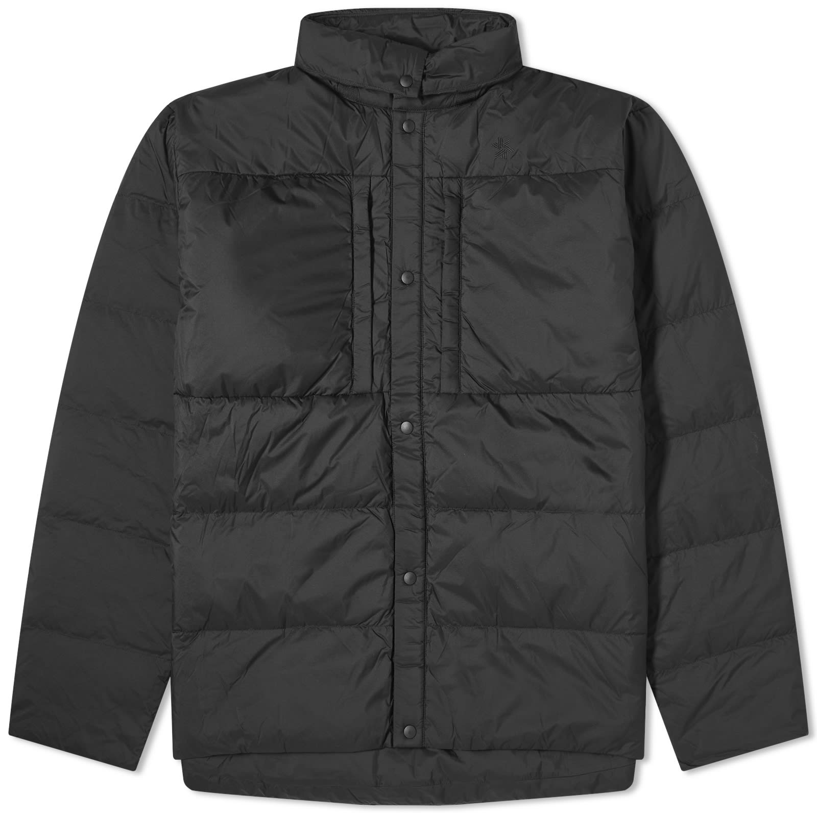 Goldwin Mid Down Jacket In Black - 55% Off | Editorialist