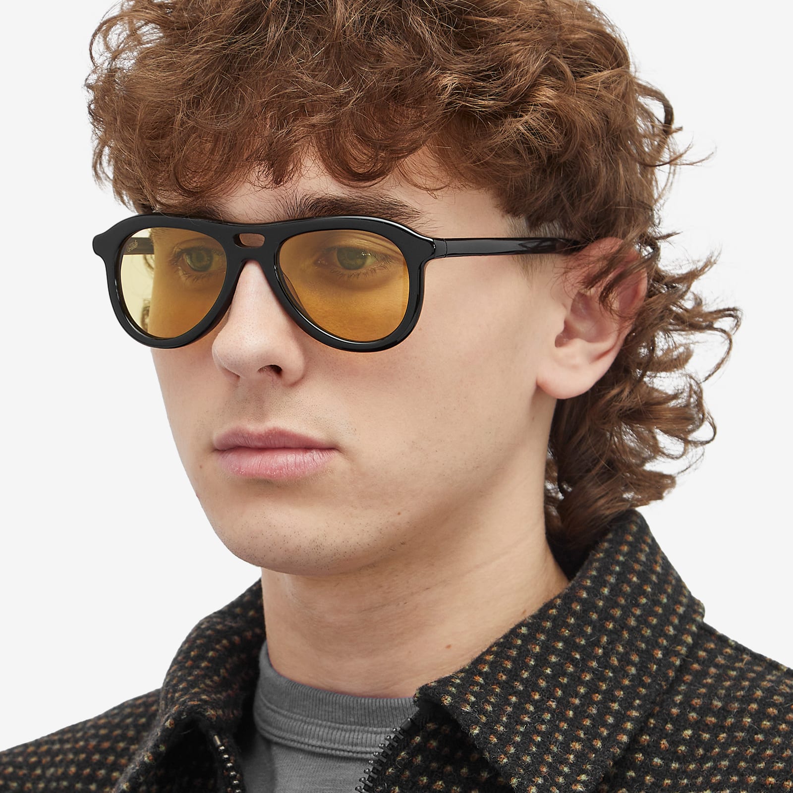 Akila Miracle Sunglasses - Black/Yellow | Editorialist
