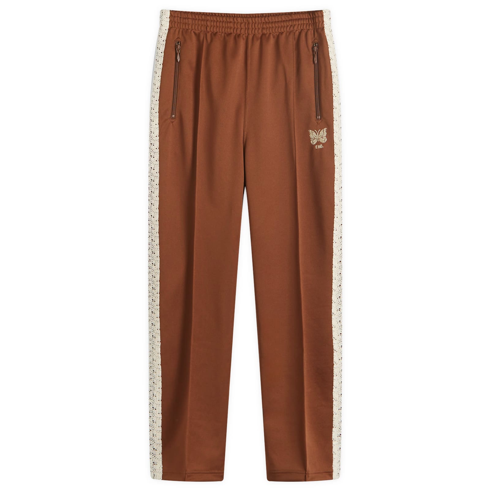 Needles X 'Rattan' Track Pant In Brown/Natural - 45% Off