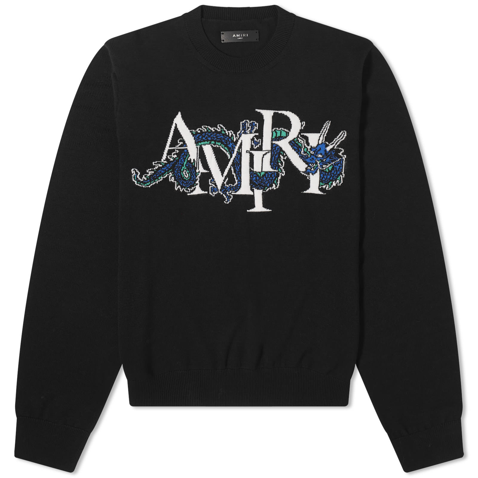 Amiri Cny Dragon Crew Sweater In Black - 70% Off | Editorialist