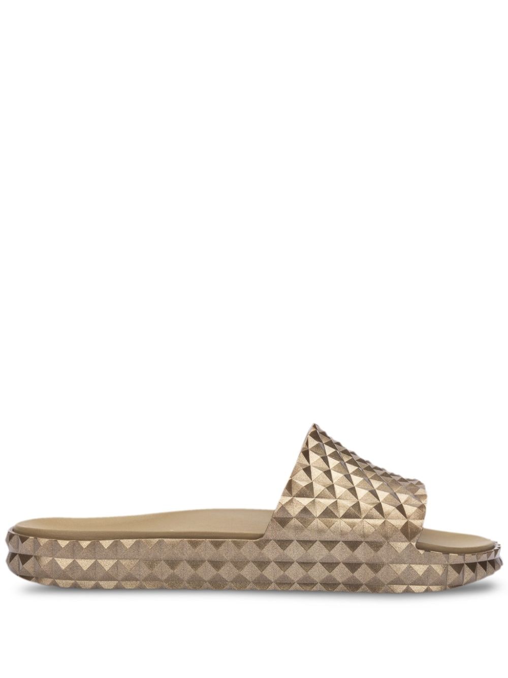 Y/Project X Melissa Court Mules In Gold - 15% Off | Editorialist