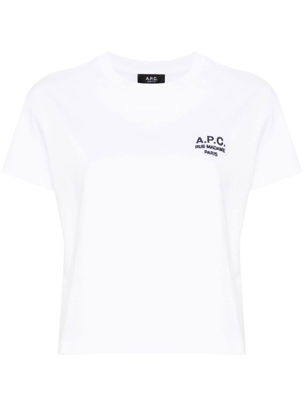 A.P.C. A.P.C. Logo-Embroidered T-Shirt