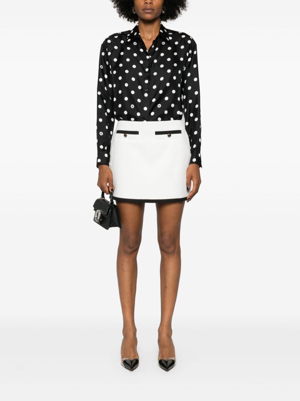 GUCCI Gucci Tweed Mini Skirt