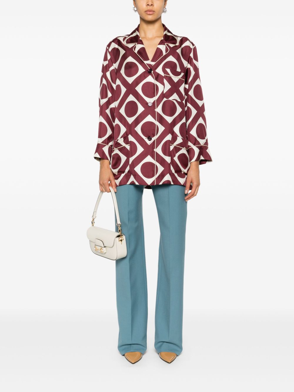 GUCCI Gucci Graphic-Print Shirt