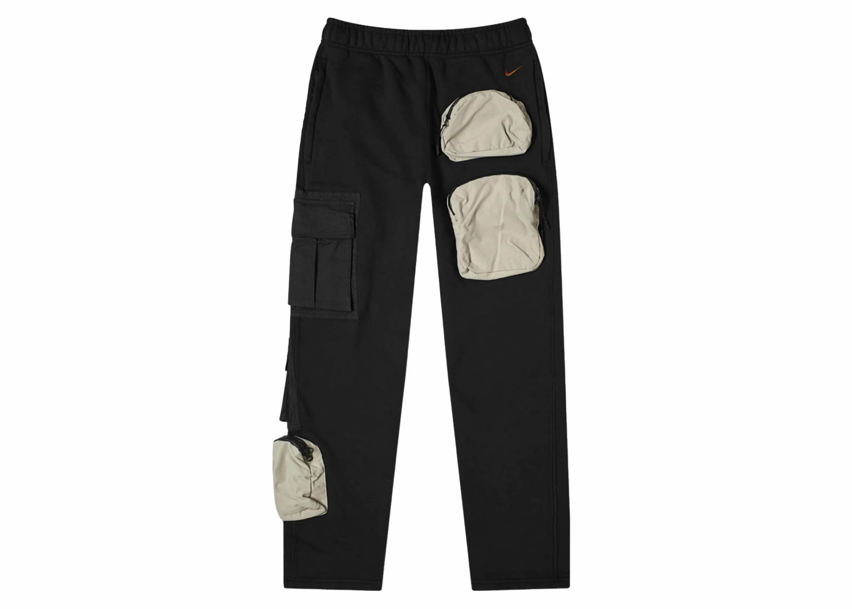 Nike X Stussy Washed Sweatpants - Black (Ss23) | Editorialist