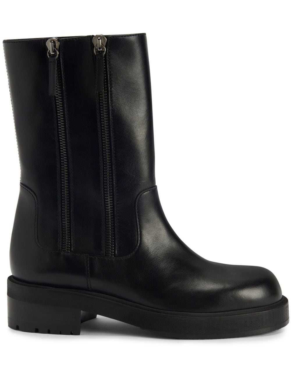 Men\'s Giuseppe Zanotti Nubuck Mid-Calf Moto Boots Size 41 Giuseppe Zanotti | Shoes | Giuseppe Zanotti Mens Leather  main image 3