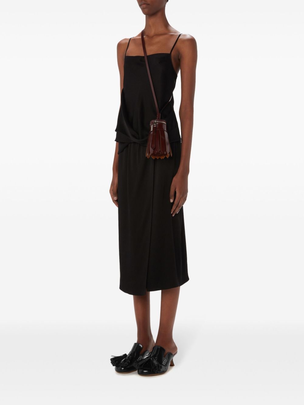 JW ANDERSON Tassel-Detail Leather Mules