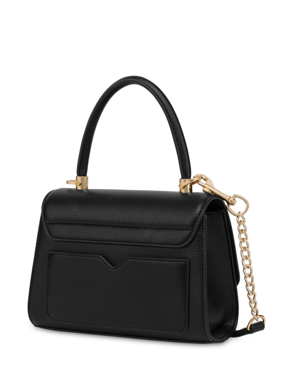 Moschino Frog-Detail Crossbody Bag In Black - 10% Off | Editorialist