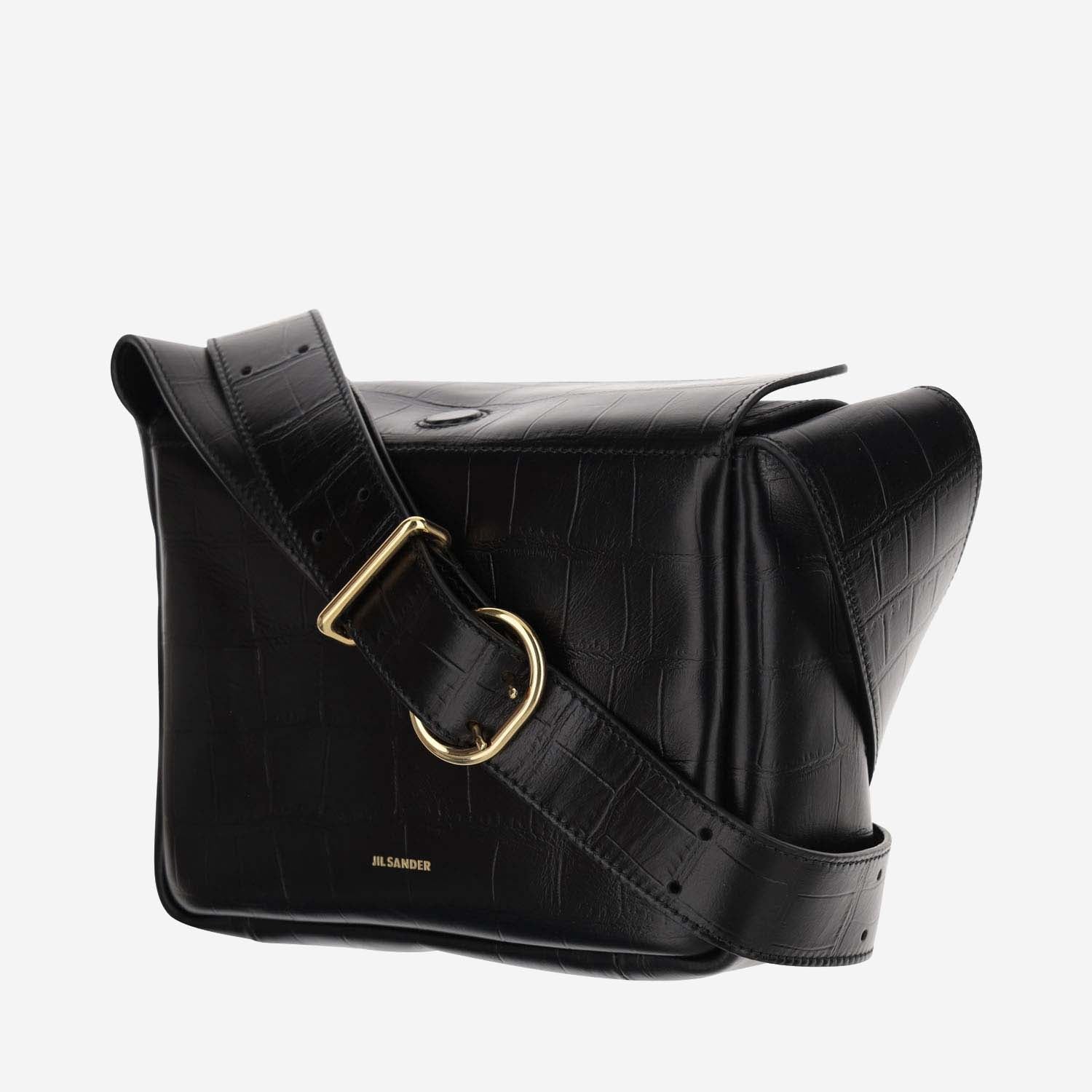 Bottega Veneta Intrecciato Mini Bag With Flap - Black | Editorialist