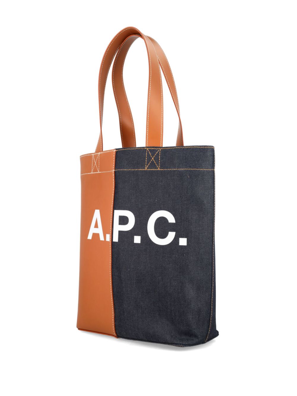 A.P.C. Axel Tote Bag - Brown - 36% Off | Editorialist A.P.C. Axel Tote Bag - Brown - 36% Off | Editorialist