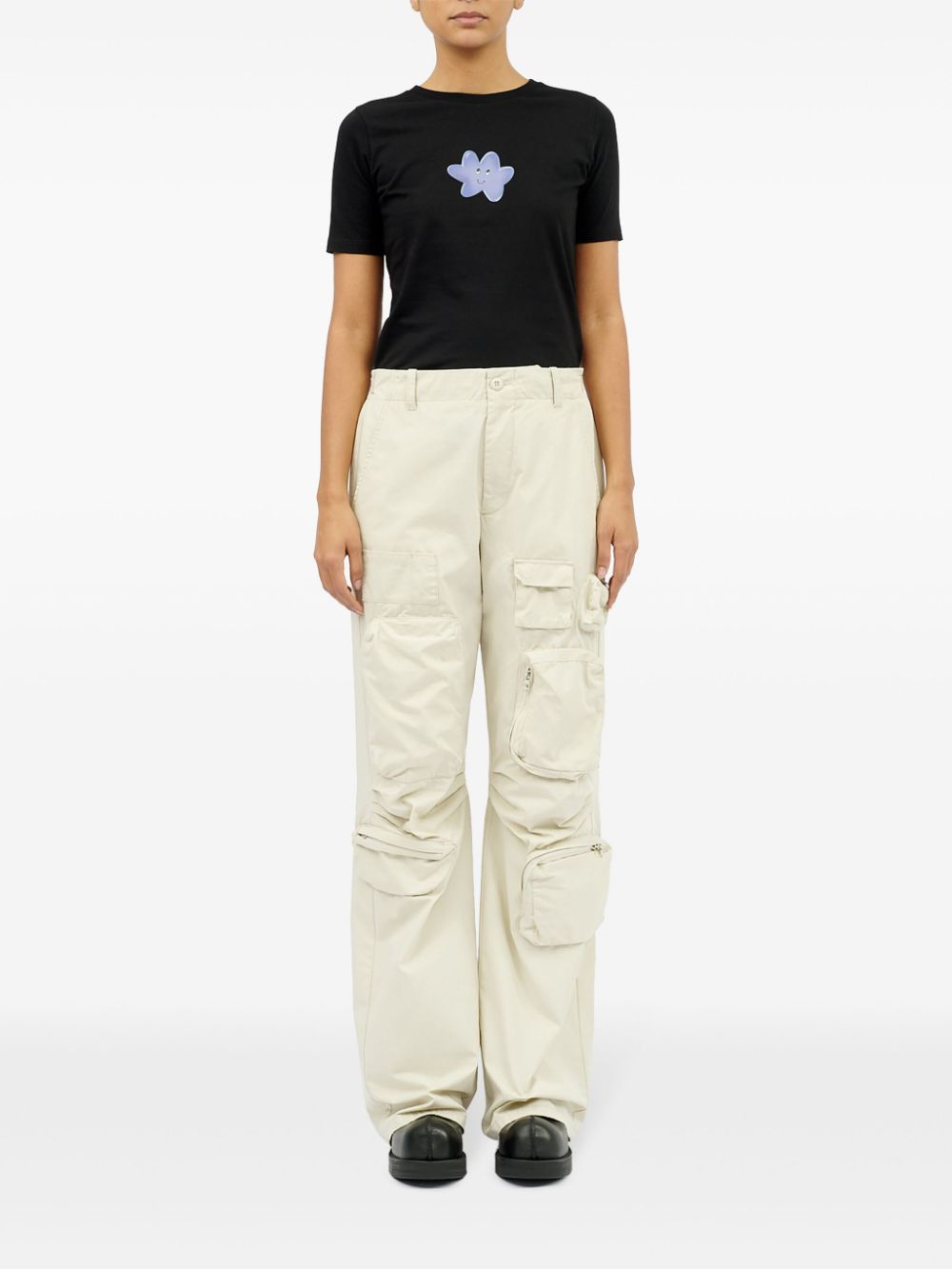 MAISON MARGIELA Cotton Gabardine-Weave Cargo Trousers