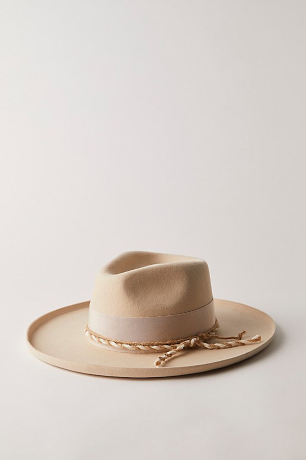 Free People Olin Wylder Cashmere Wide Brim Hat In Cream - 75  display picture 2