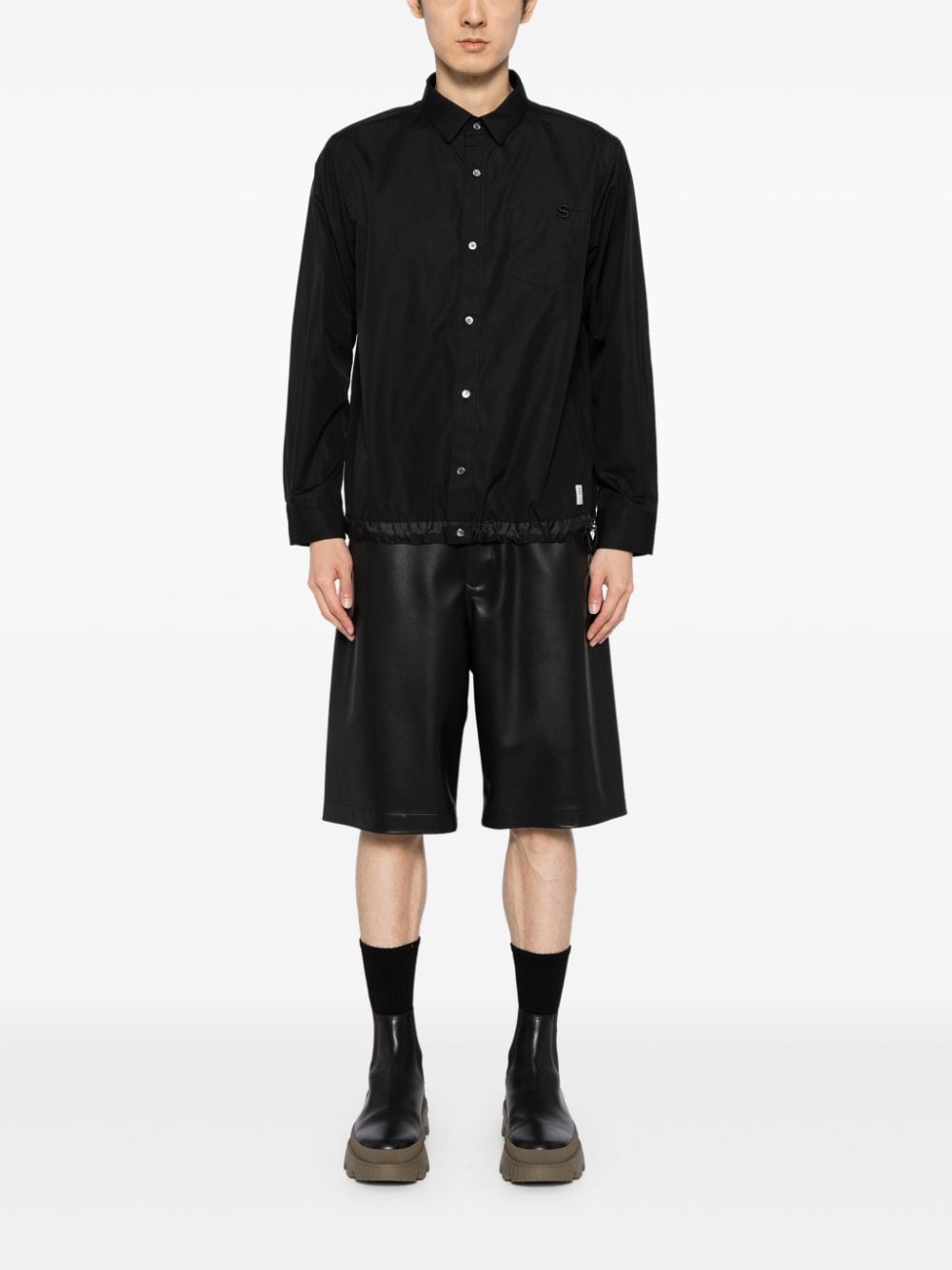 SACAI thomas mason shirt