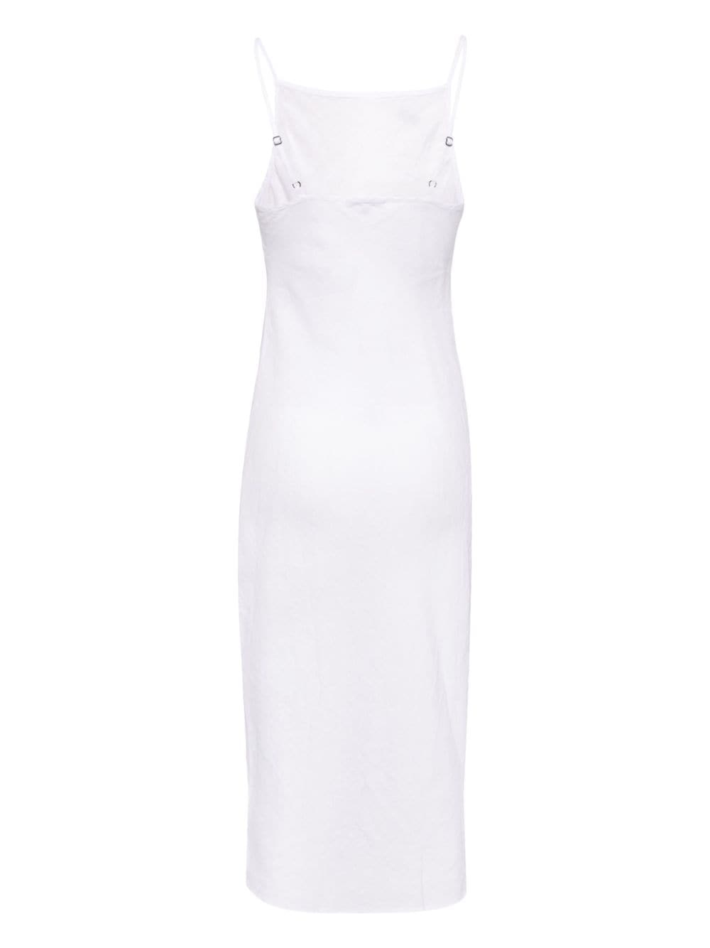 James Perse Linen Cami Dress - White | Editorialist