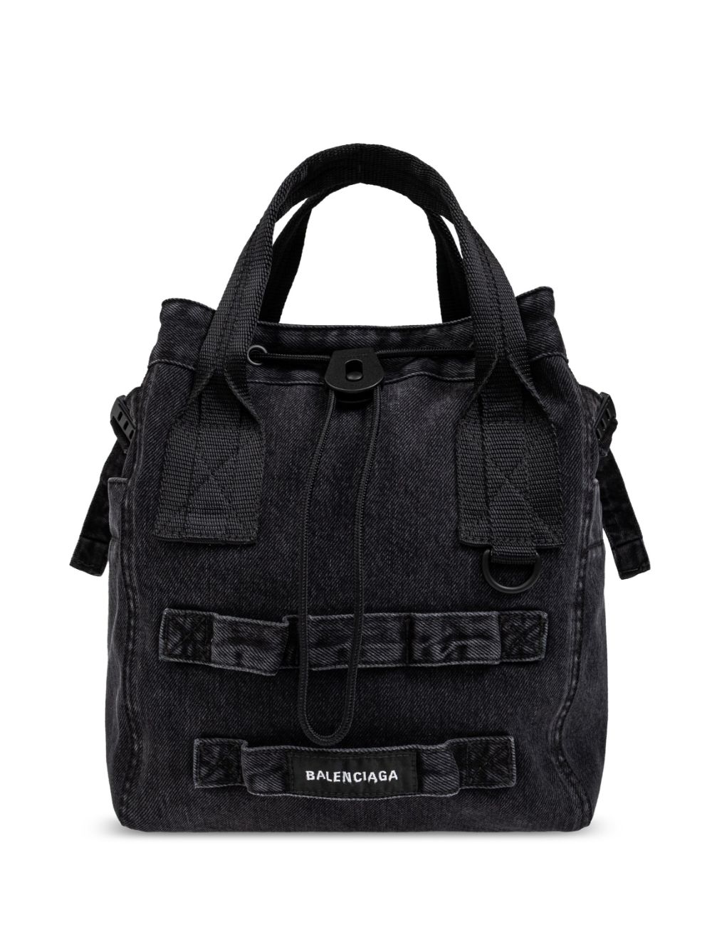 BALENCIAGA ARMY トート Balenciaga Small Army Tote Bag - Black | Editorialist