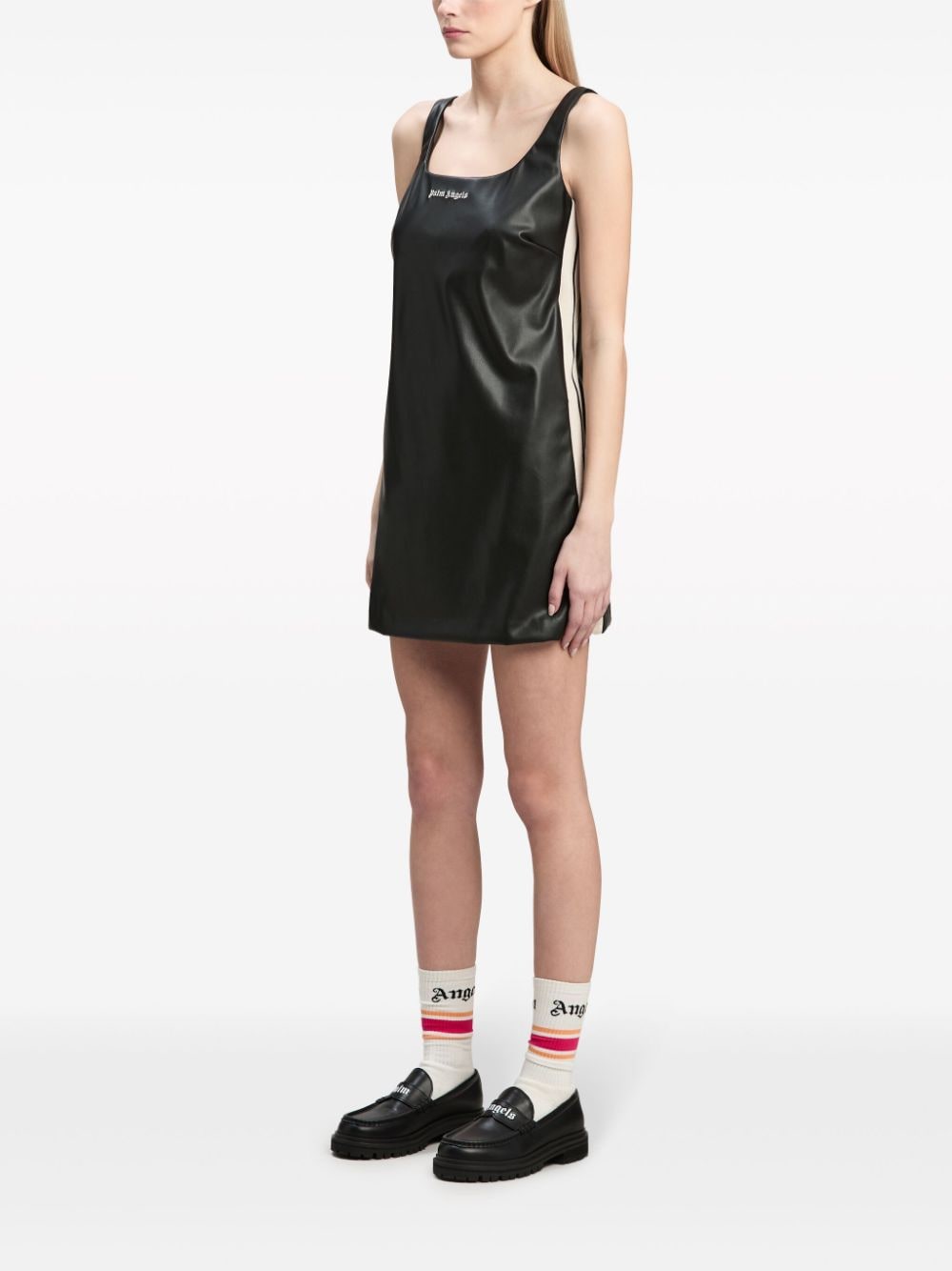 PALM ANGELS Palm Angels Logo-Embroidered Minidress