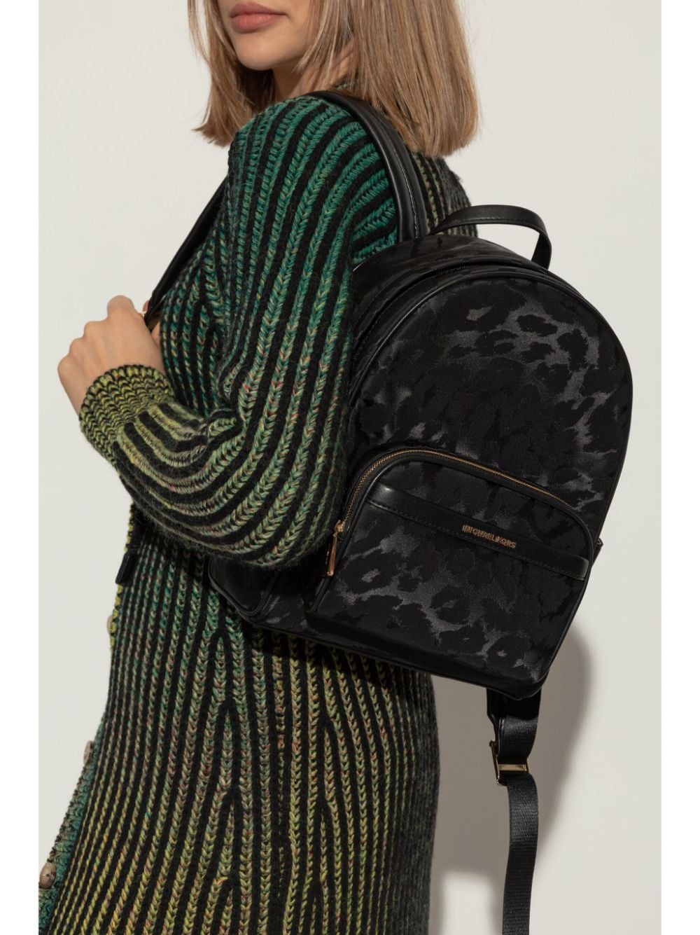 Kors Abbey Rucksack Michael Kors Schwarz Medium Backpack  display picture 2