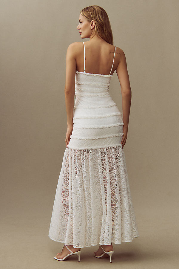white lace short sleeve dress Adrianna Papell Cap-sleeve Rhinestone Button Lace Short Dress