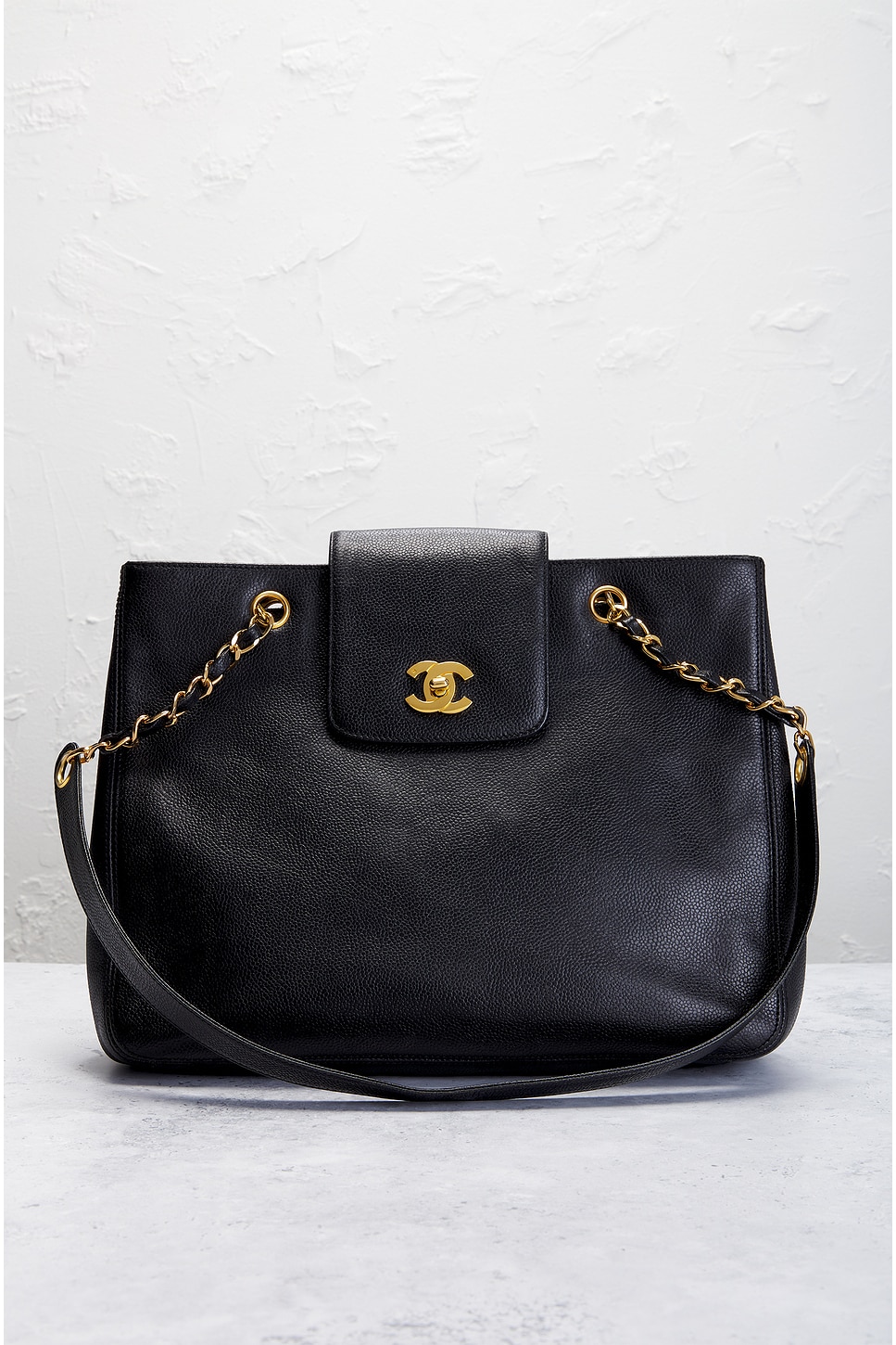 Chanel Xl Supermodel Tote Bag - Black | Editorialist