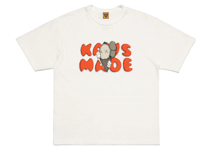 Human Made X Kaws Made Graphic I T-Shirt - White | Editorialist