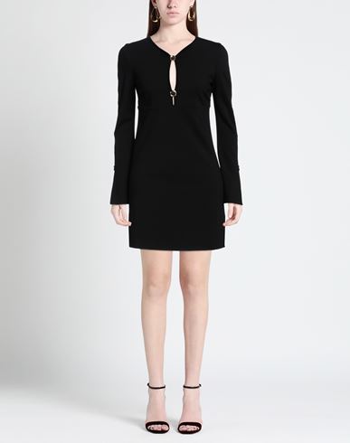 PINKO Mini Flared Dress with Metal Appliqués