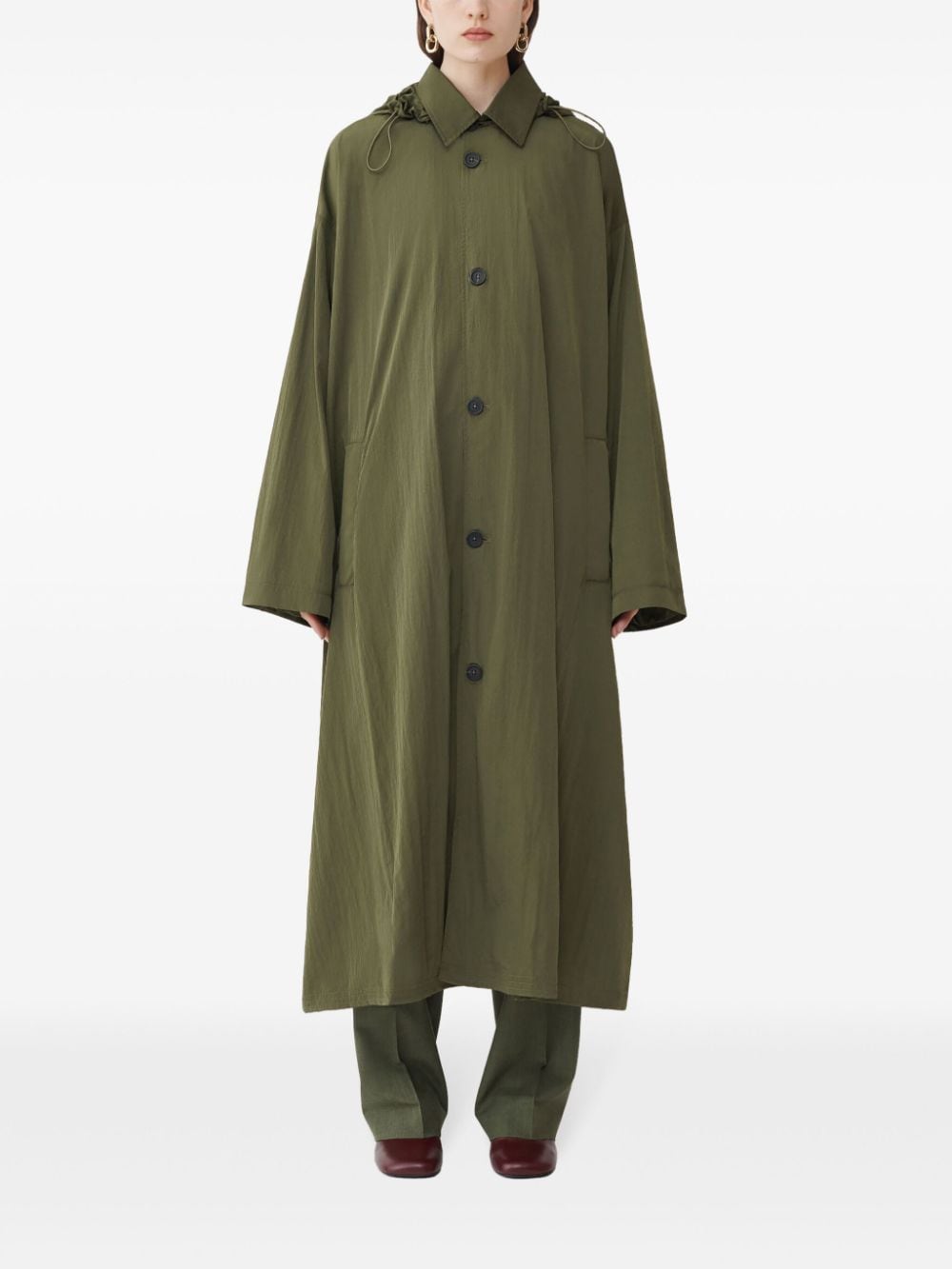 FABIANA FILIPPI Fabiana Filippi Technical-Jersey Parka Coat