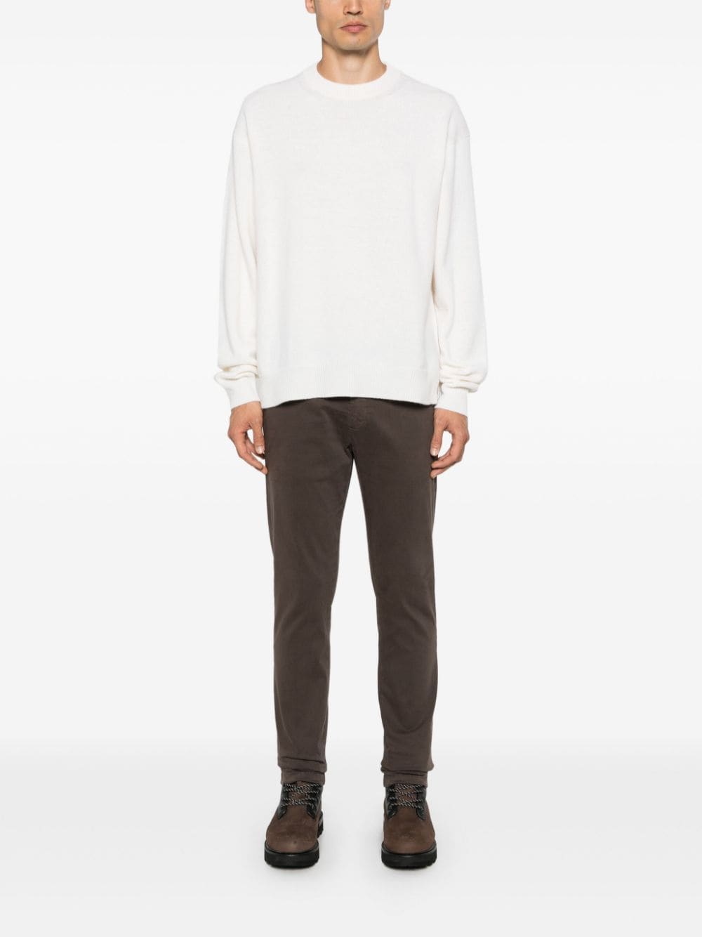 BRIGLIA 1949 cotton chino trousers