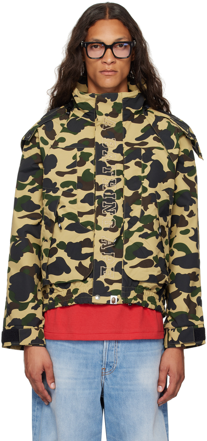 BAPE Yellow Camo Jacket