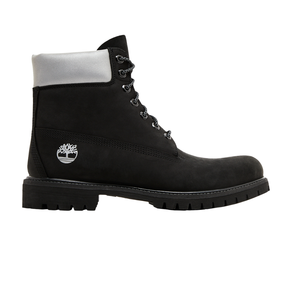 Timberland Premium 6-Inch Waterproof Lace-Up Boots - Black  display picture 2
