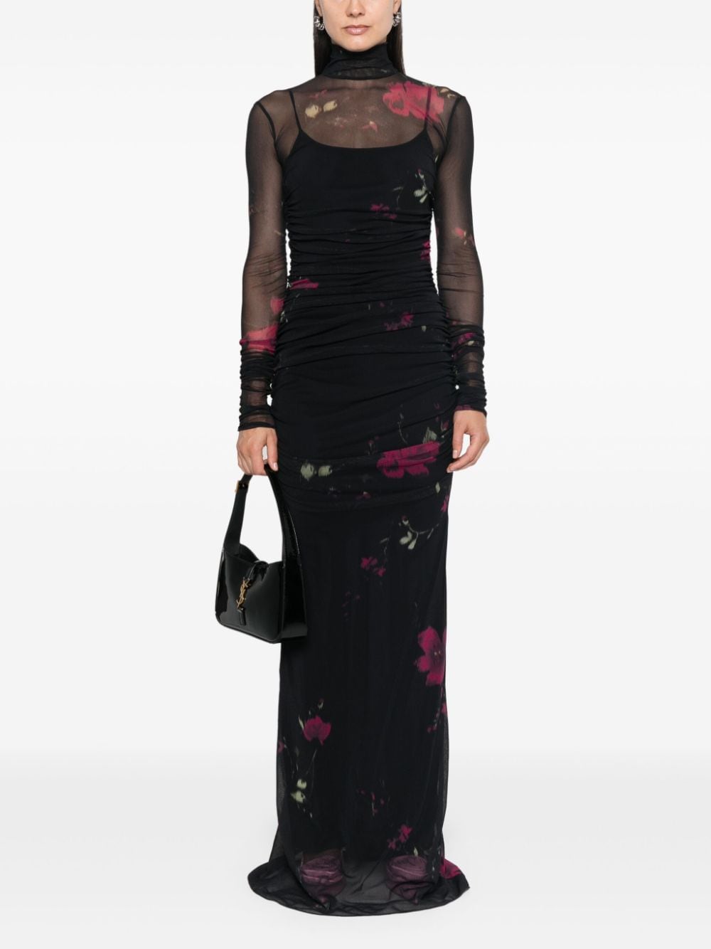 chinese dress ladies Blumarine Multicoloured Maxi Dress