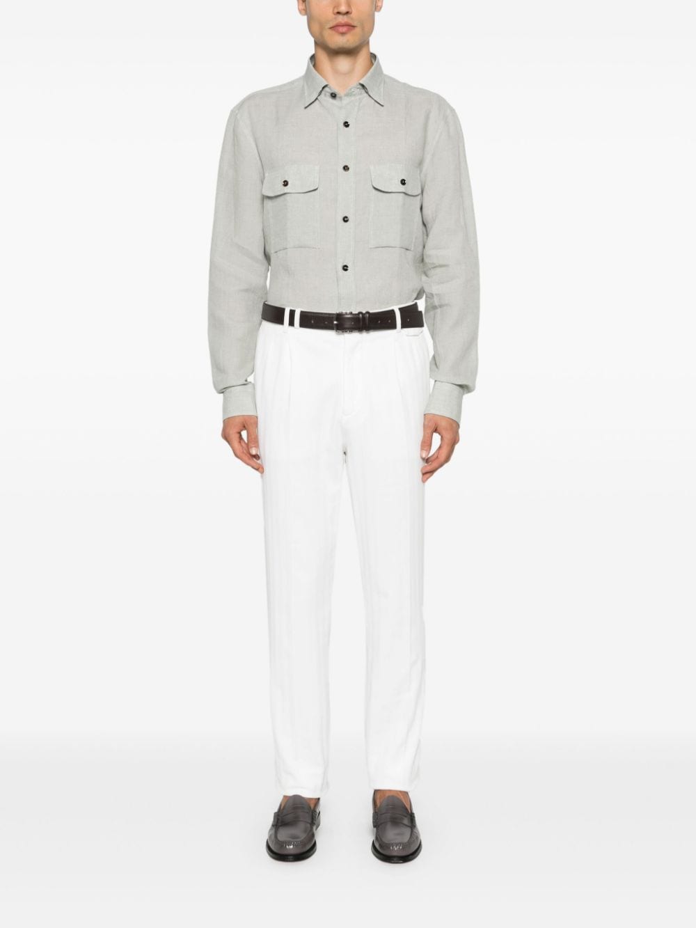 BRIONI military shirt
