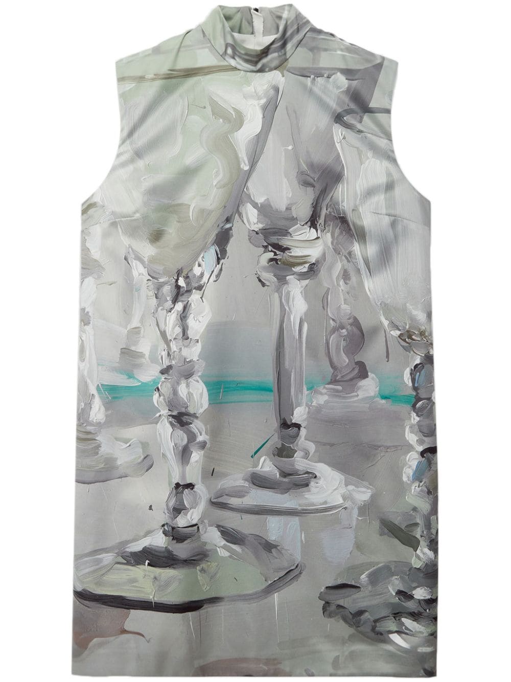 MSGM MSGM Graphic-Print Mini Dress