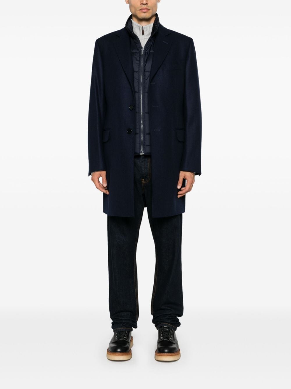 FAY Fay Layered Overcoat