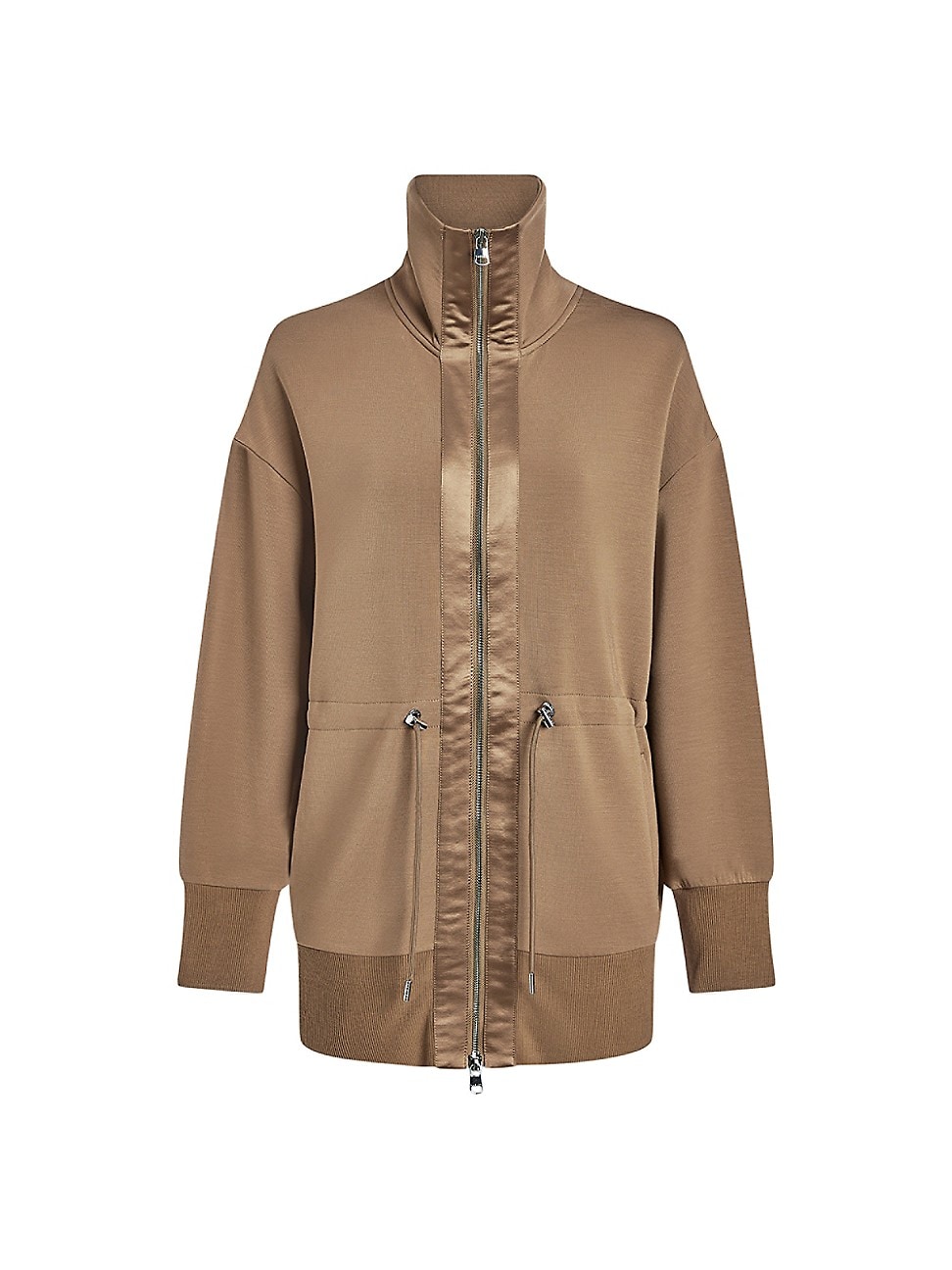 Varley Ridgefield Longline Drawstring Jacket Golden Bronze