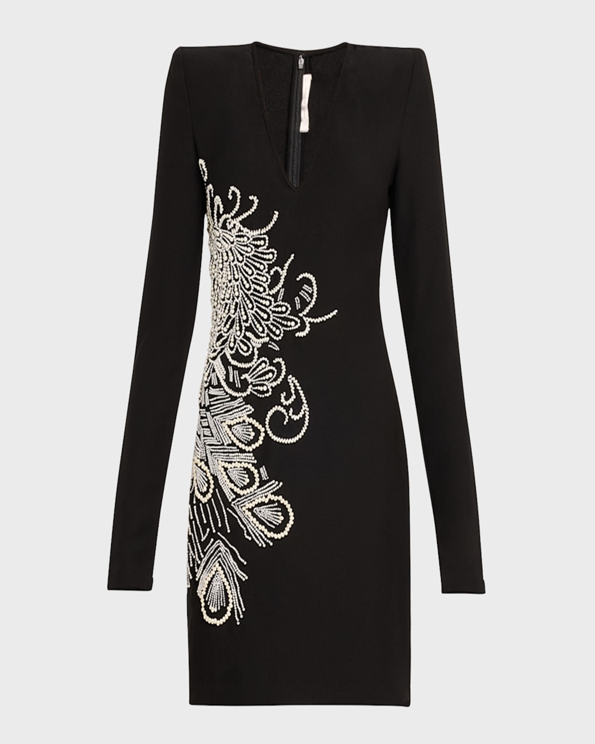 Naeem Khan Embellished Mini Dress In Black - 72% Off | Editorialist