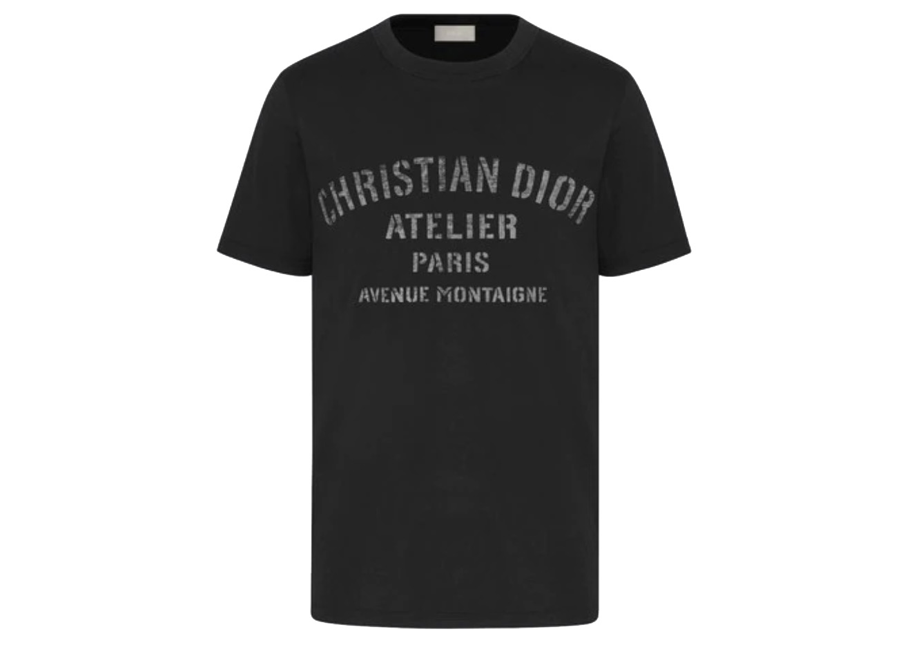 Dior Oversized Christian Atelier T-shirt - Black | Editorialist