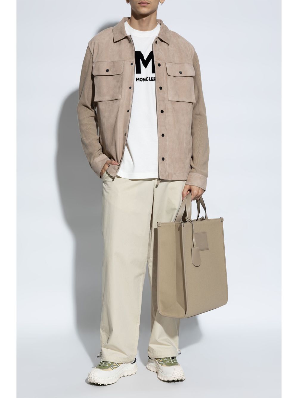 MONCLER Moncler Canvas Trousers