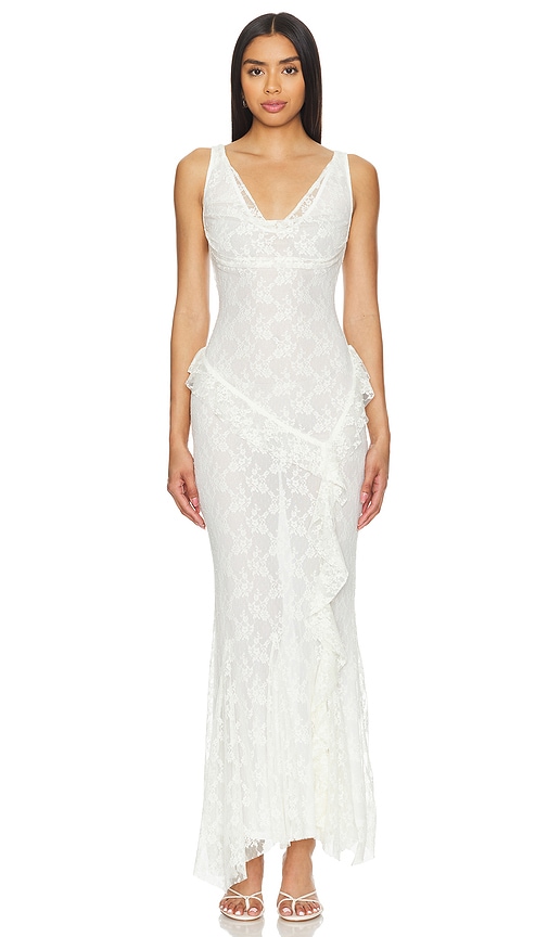 MAJORELLE MAJORELLE x Bridget Camille Lace Gown