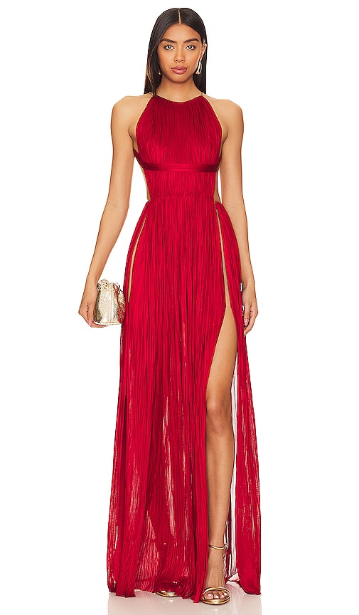 strapless open back dress Jolie