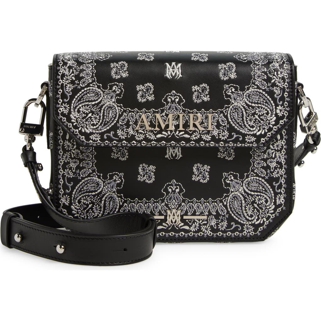 夏の断捨離！AMIRI leather paisley boston bag 31259746~black_0.jpg